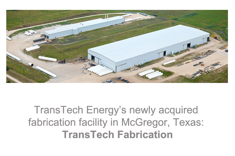 TransTech Energy Acquires Tubular Structures International LLC (“TSI”)