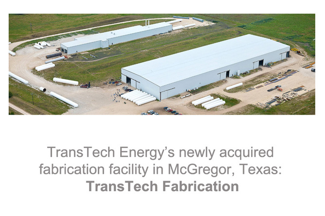 TransTech Energy Acquires Tubular Structures International LLC (“TSI”)