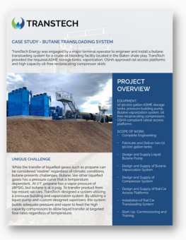 Butane Transloading Solution