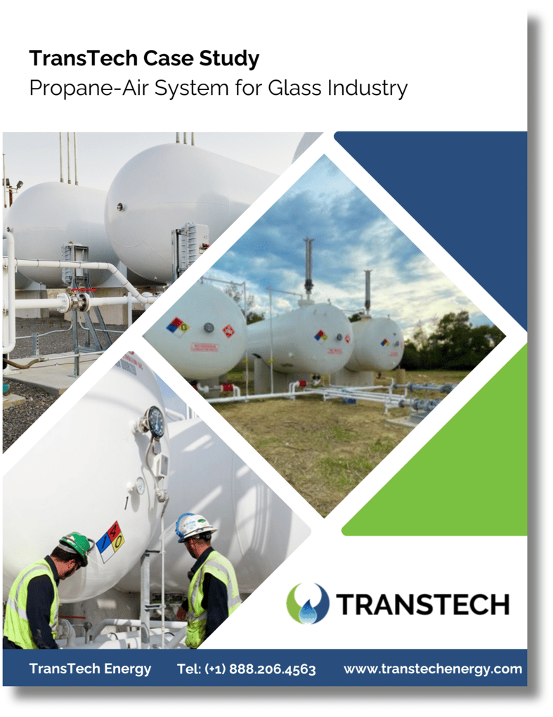 Enhanced Propane-Air System for Glass Manufacturer