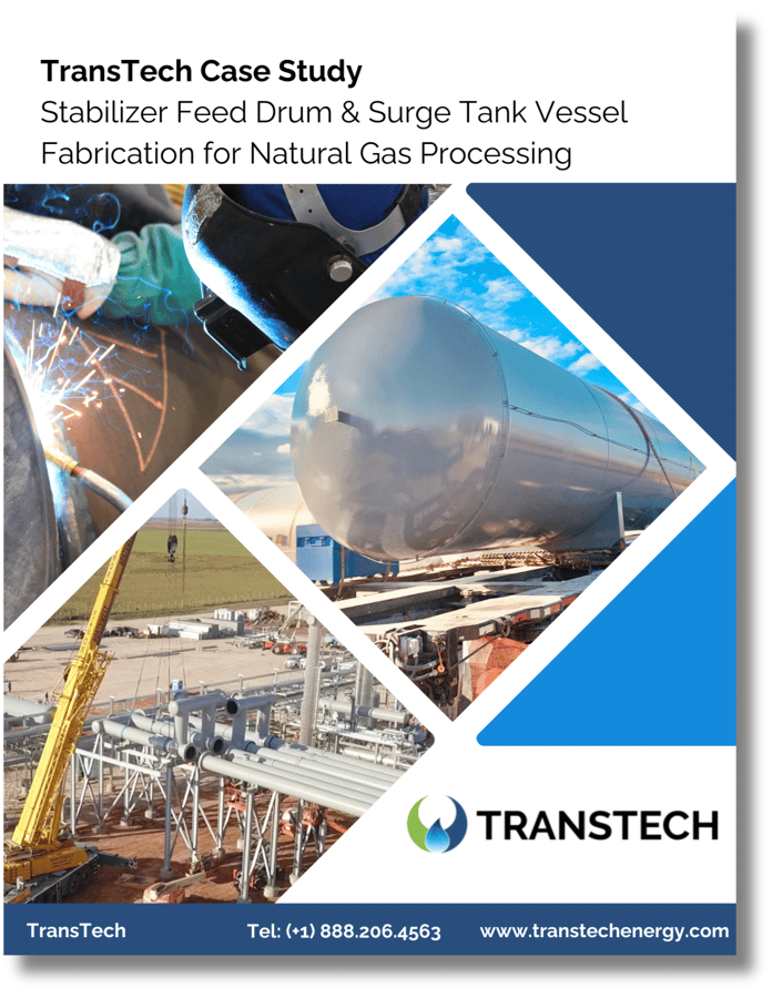 Download Free Case Study | Stabilizer Feed Drum & Surge Tank Vessel ...