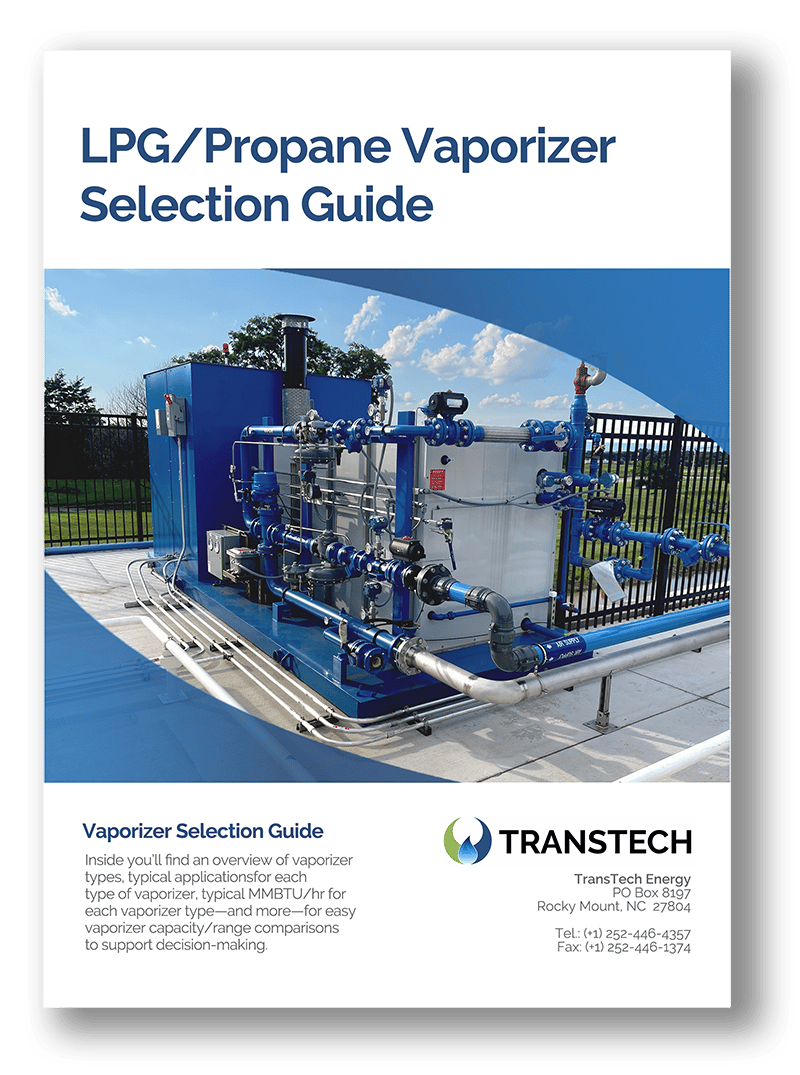 LPG, Propane, Butane Vaporizers | TransTech Energy