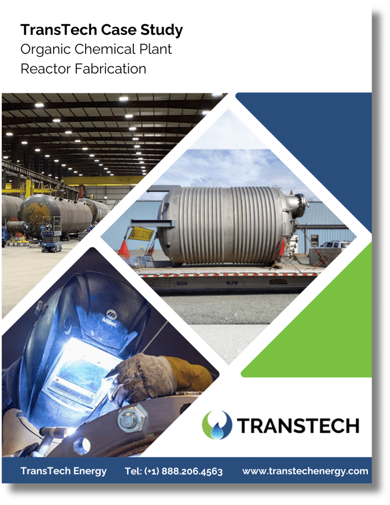 Organic Chemical Plant Reactor Fabrication
