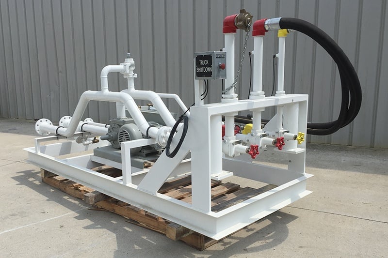 LPG, NGL Propane Bulkheads, Loading Skids | TransTech Energy