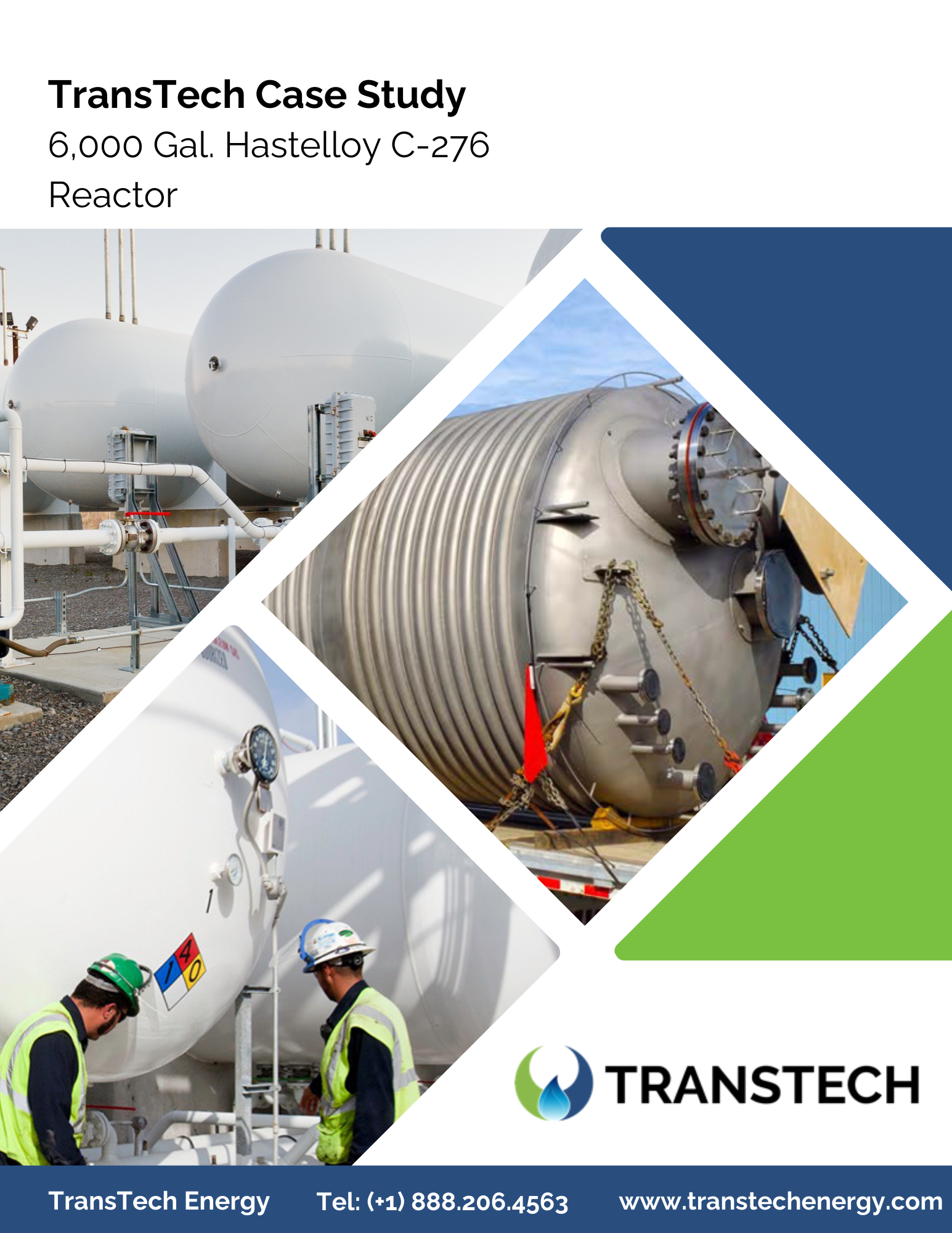 Download Your Free Case Study | 6,000 Gal Hastelloy C-276 ASME Reactor