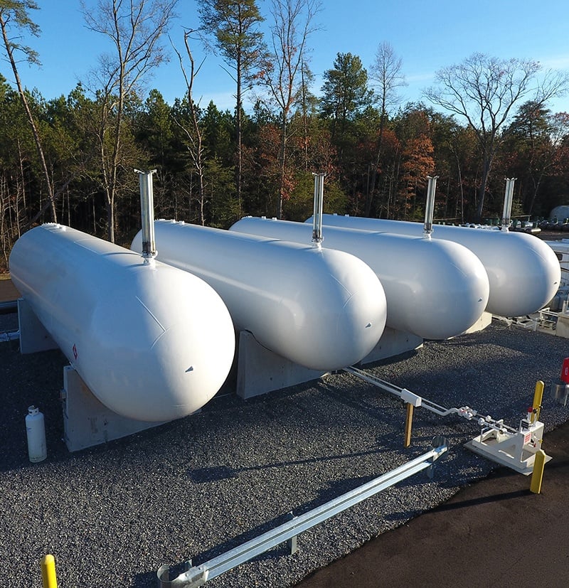 NGL, LPG Storage Tanks & Terminals, ASME Fabrication, Propane Storage ...