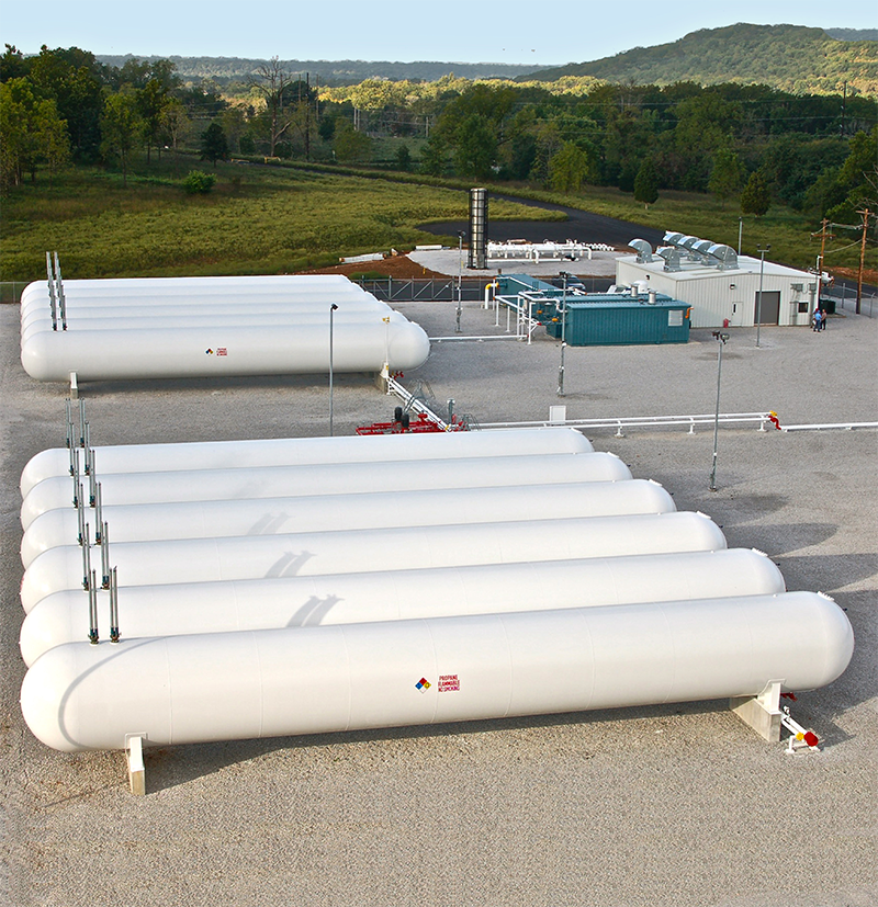 Propane Storage Tanks, LPG NGL Bullet Tanks & Services | TransTech Energy