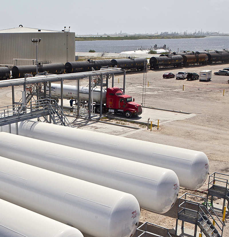 NGL, LPG Storage Tanks & Terminals, ASME Fabrication, Propane Storage ...